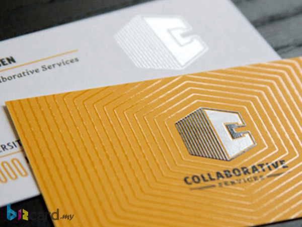 Bizcard.my - Matt Lamination 260gsm + 2 Spot UV